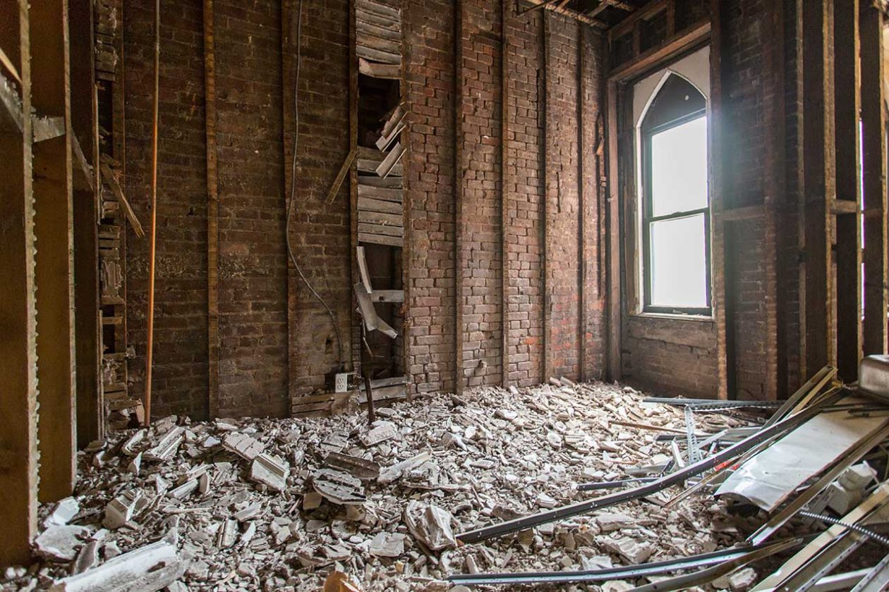 Dramatic Rental Conversion Underway at Historic Van Vorst Church ...