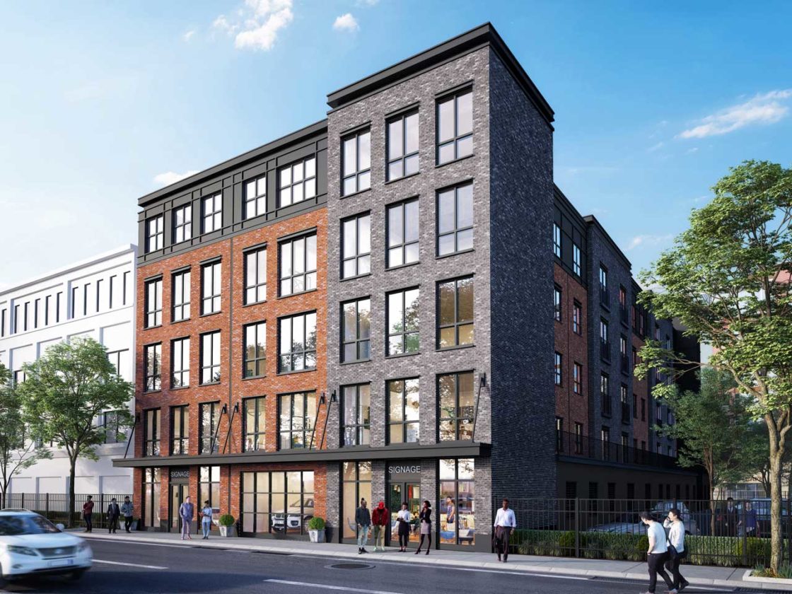 Five-Story Development Approved for Newark’s Halsey Street, Rendering ...