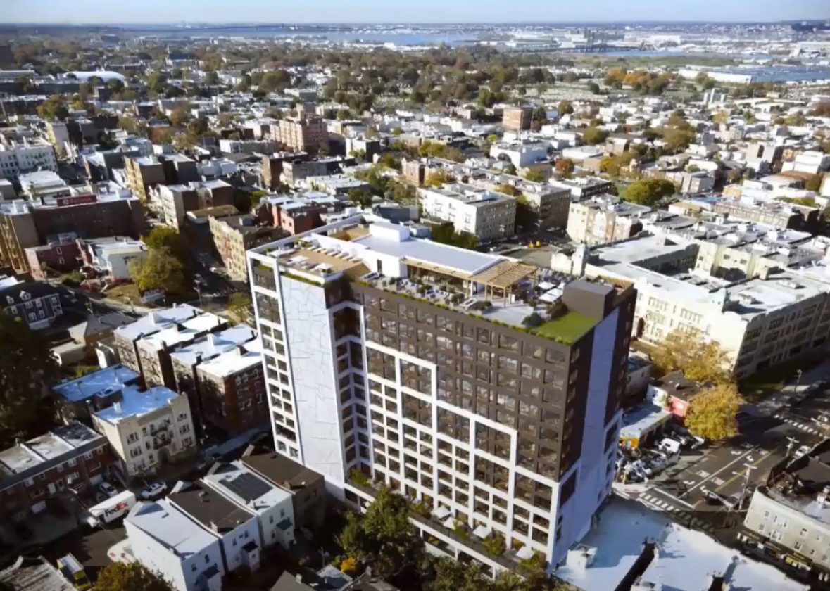 196-Unit High Rise Set to Top Out Near Jersey City’s India Square ...