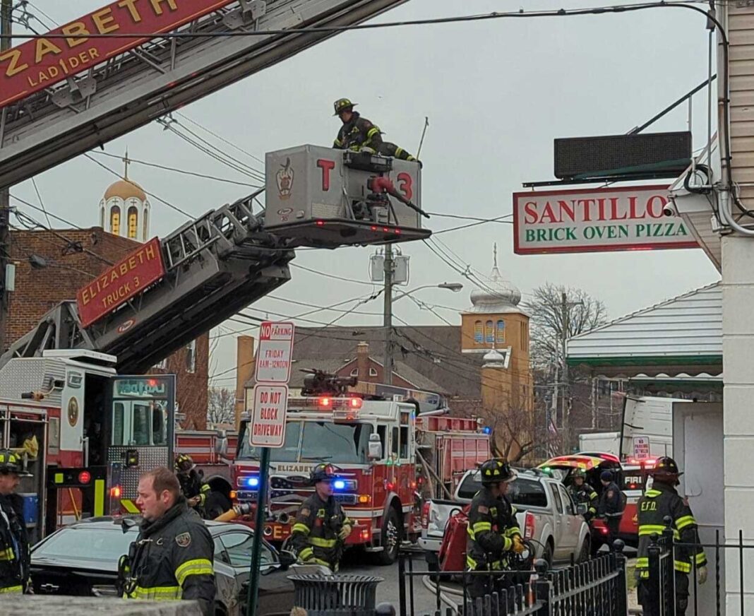 Pair of Massive Fires Take Out Two Elizabeth Landmarks | Jersey Digs