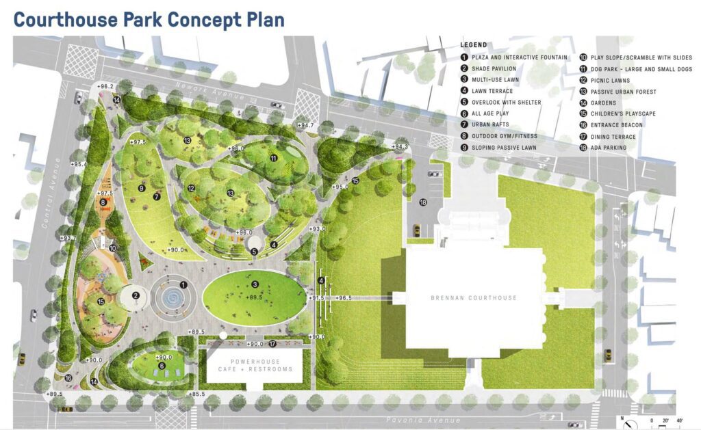 Jersey City's Next Green Oasis: Preliminary Plans for Courthouse Park ...