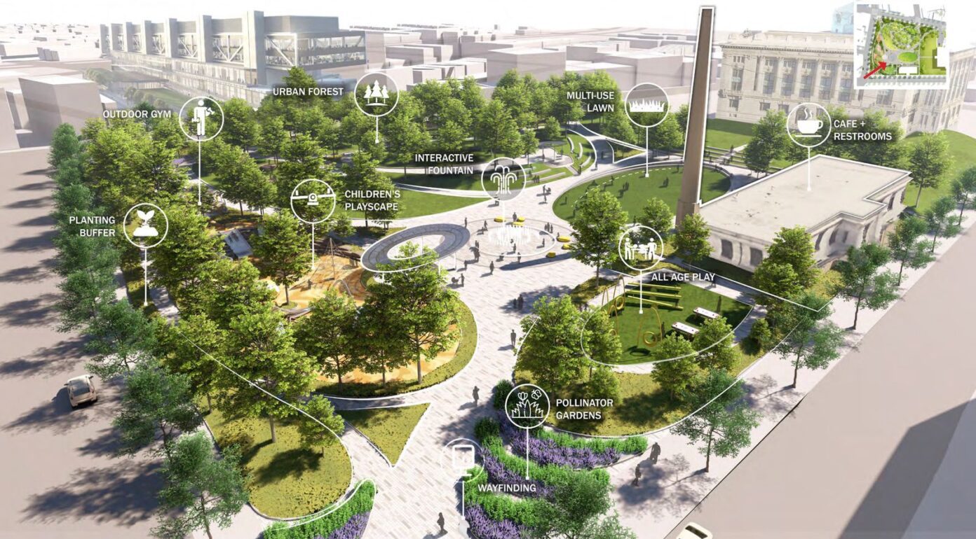 Jersey City's Next Green Oasis: Preliminary Plans for Courthouse Park ...