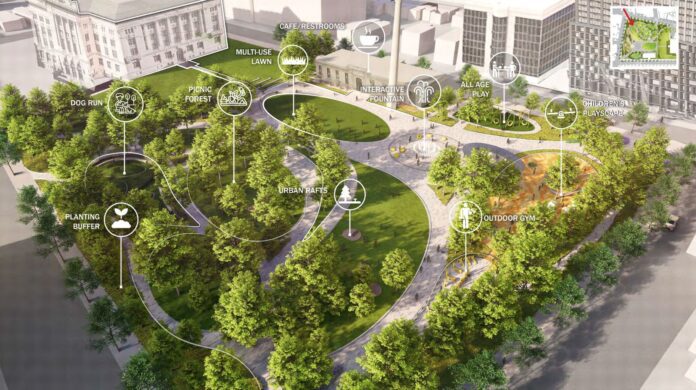 Jersey City's Next Green Oasis: Preliminary Plans for Courthouse Park ...