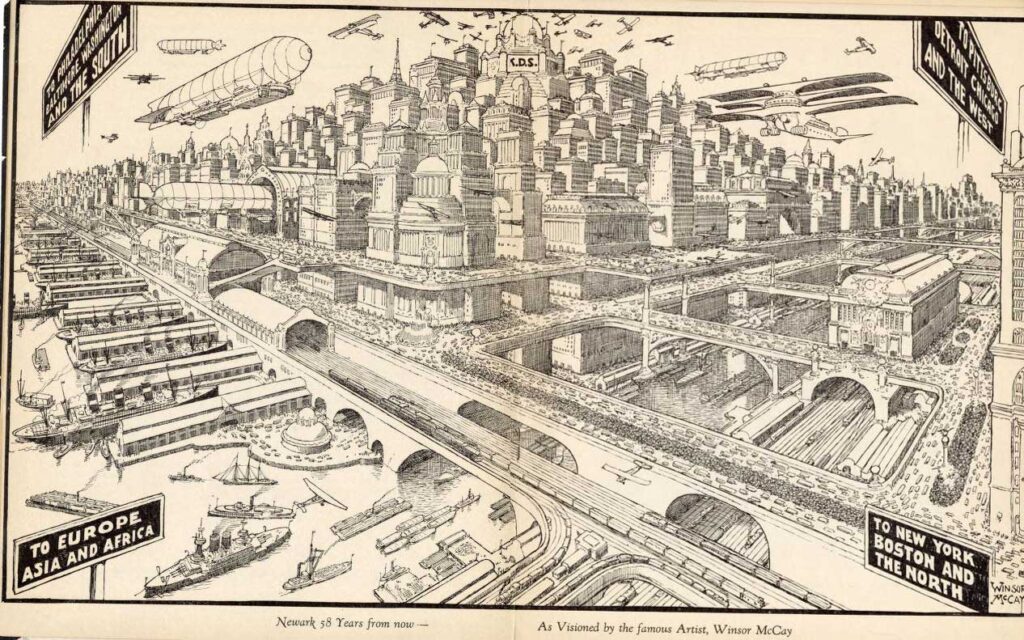 The Newark that Could Have Been, Part I: A City Beautiful, Sky-High ...