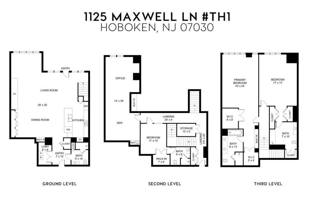 Luxurious Maxwell Place Townhouse with Views of Manhattan Available for ...
