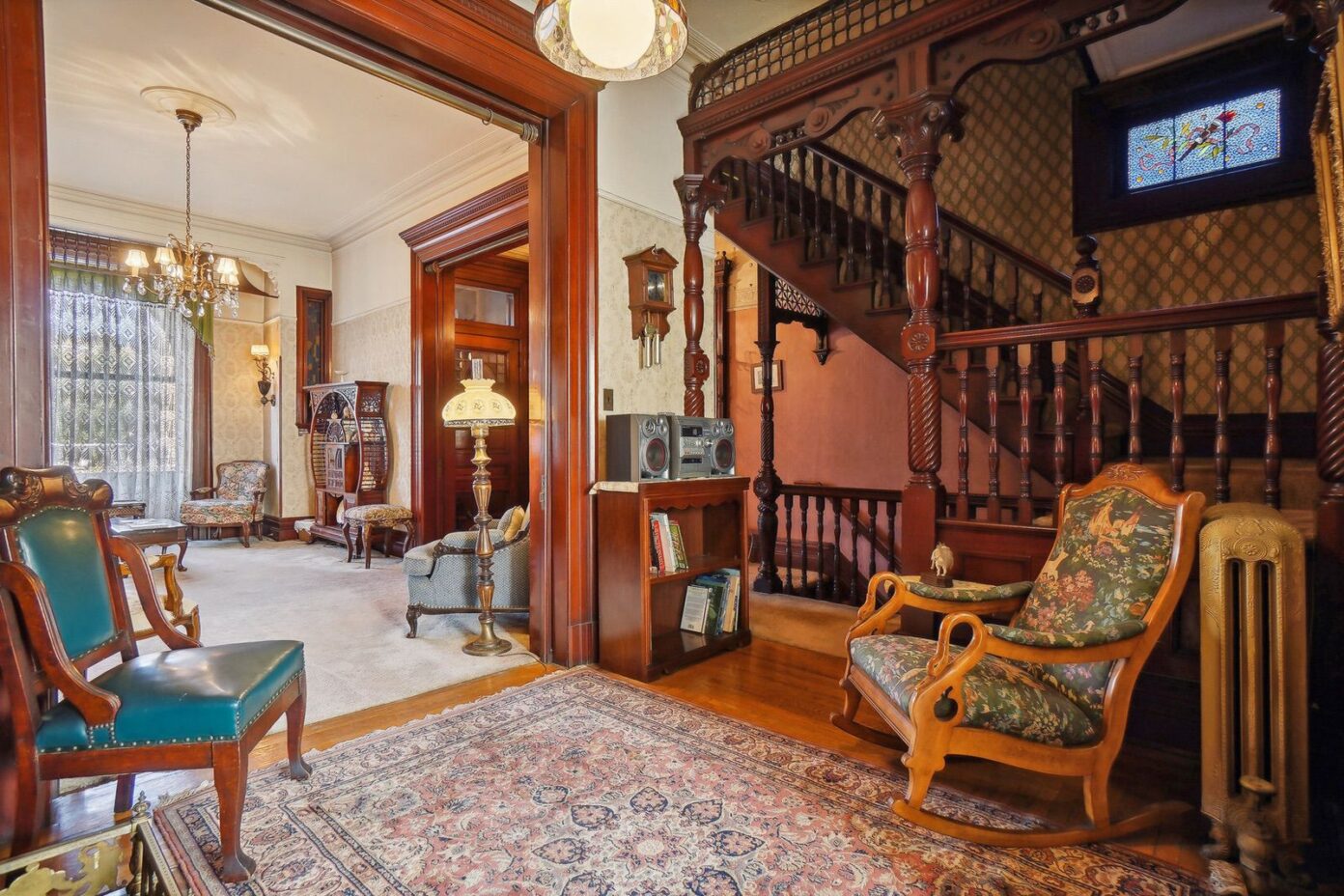 Charming Victorian Home with Historic Features and Private Backyard ...