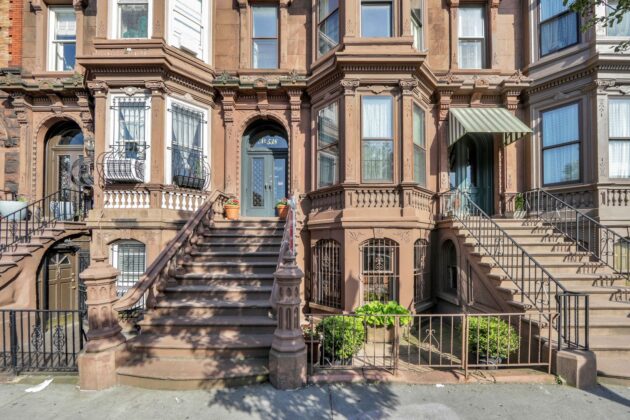Elegant Six-Bedroom Brownstone with Original Charm Listed in Jersey ...