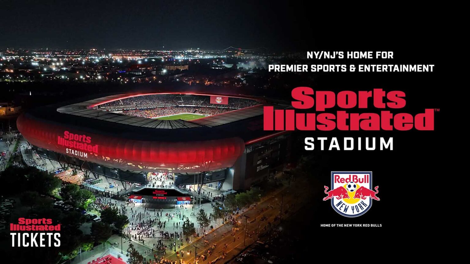 New Jersey's Red Bull Arena Renamed Sports Illustrated Stadium | Jersey ...