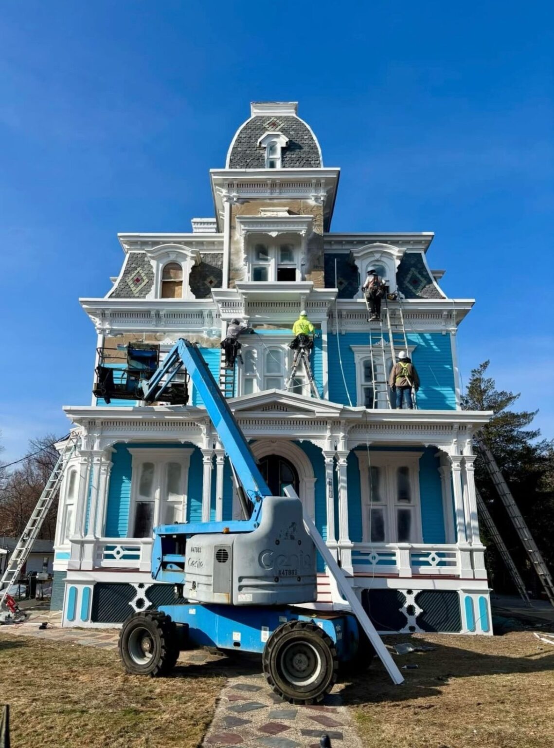 Work to Restore Matawan’s Iconic Ryer House Moving Along | Jersey Digs
