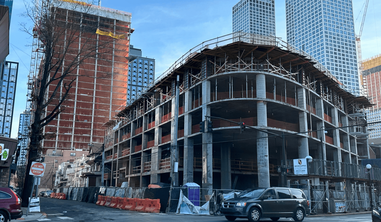 Jersey City Tower Pauses Construction as City Mulls Allowing 20 More ...