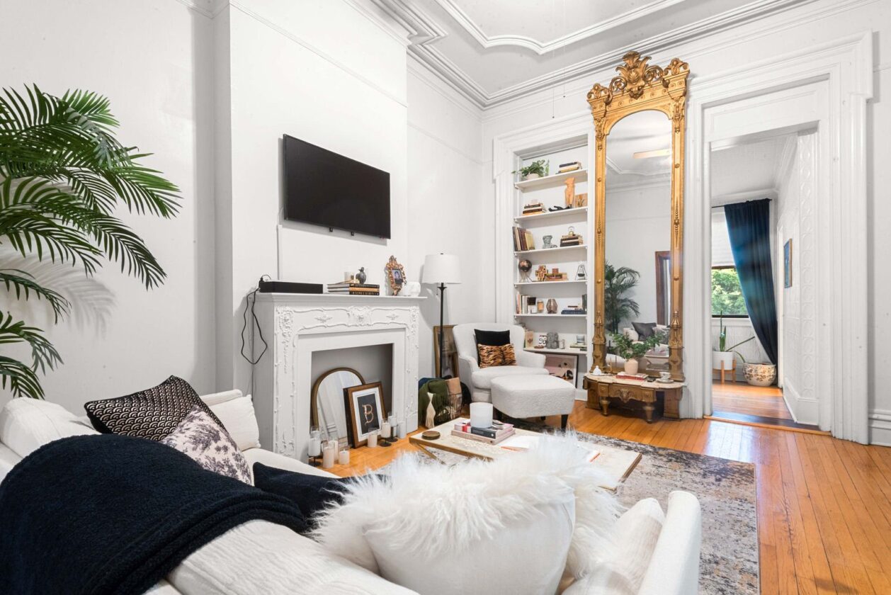 Grand Historic Two-Family Brownstone Listed in Van Vorst Park, Jersey ...