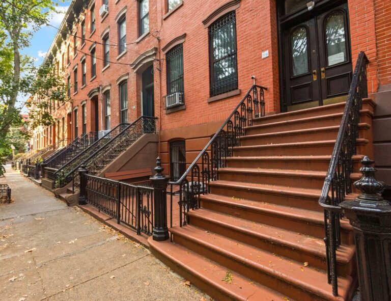 Grand Historic Two-Family Brownstone Listed in Van Vorst Park, Jersey ...