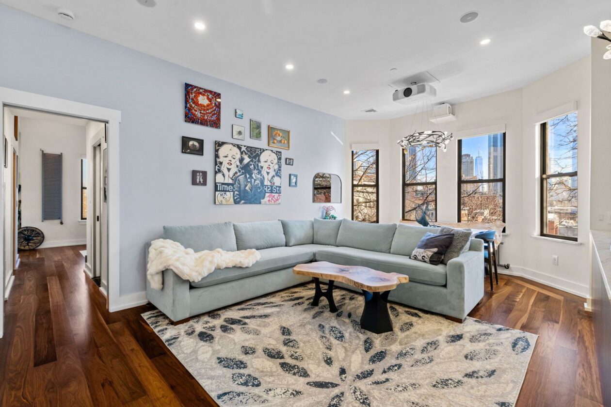 Three-Bedroom Van Vorst Park Penthouse With Private Rooftop Deck Listed ...